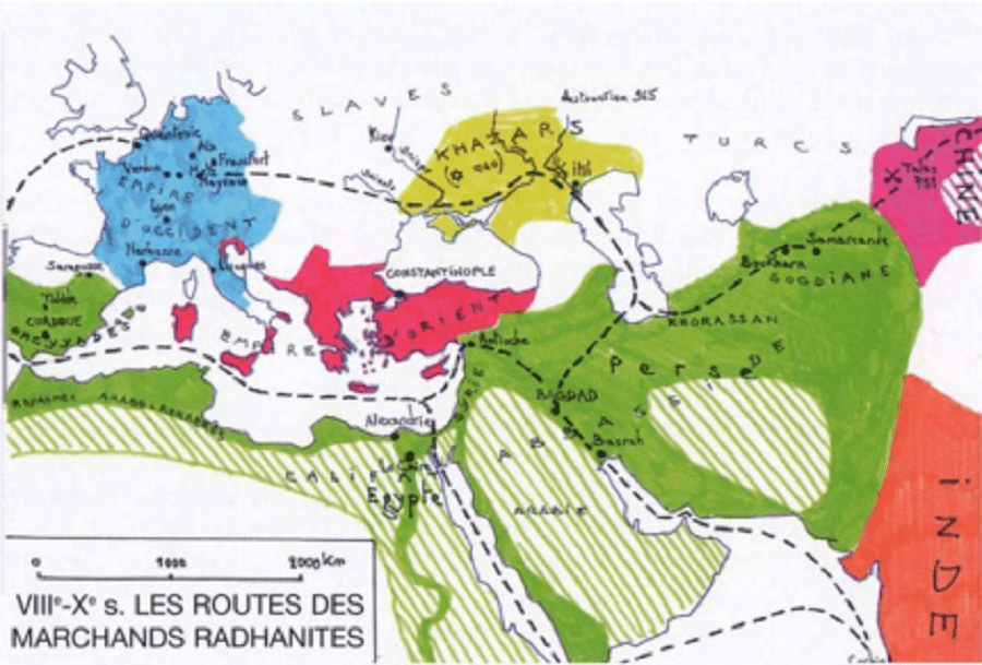 Juifs austrasiens et Radhanites dans le commerce international au Moyen ...